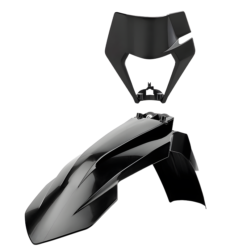 KTM Restyle-Kit – Kunststoffteile für vorderen Kotflügel und Scheinwer